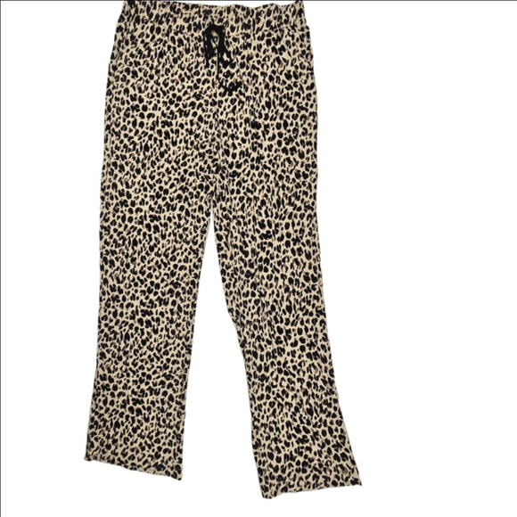 Auden | Pants & Jumpsuits | Auden Cloud Knit Animal Print Pajama Pants ...
